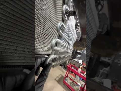 Nissan Rogue custom external transmission cooler install