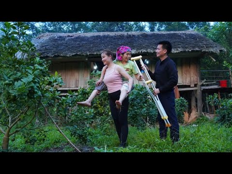 Disabled mother receives gift from factory owner - disabled legs are regenerated