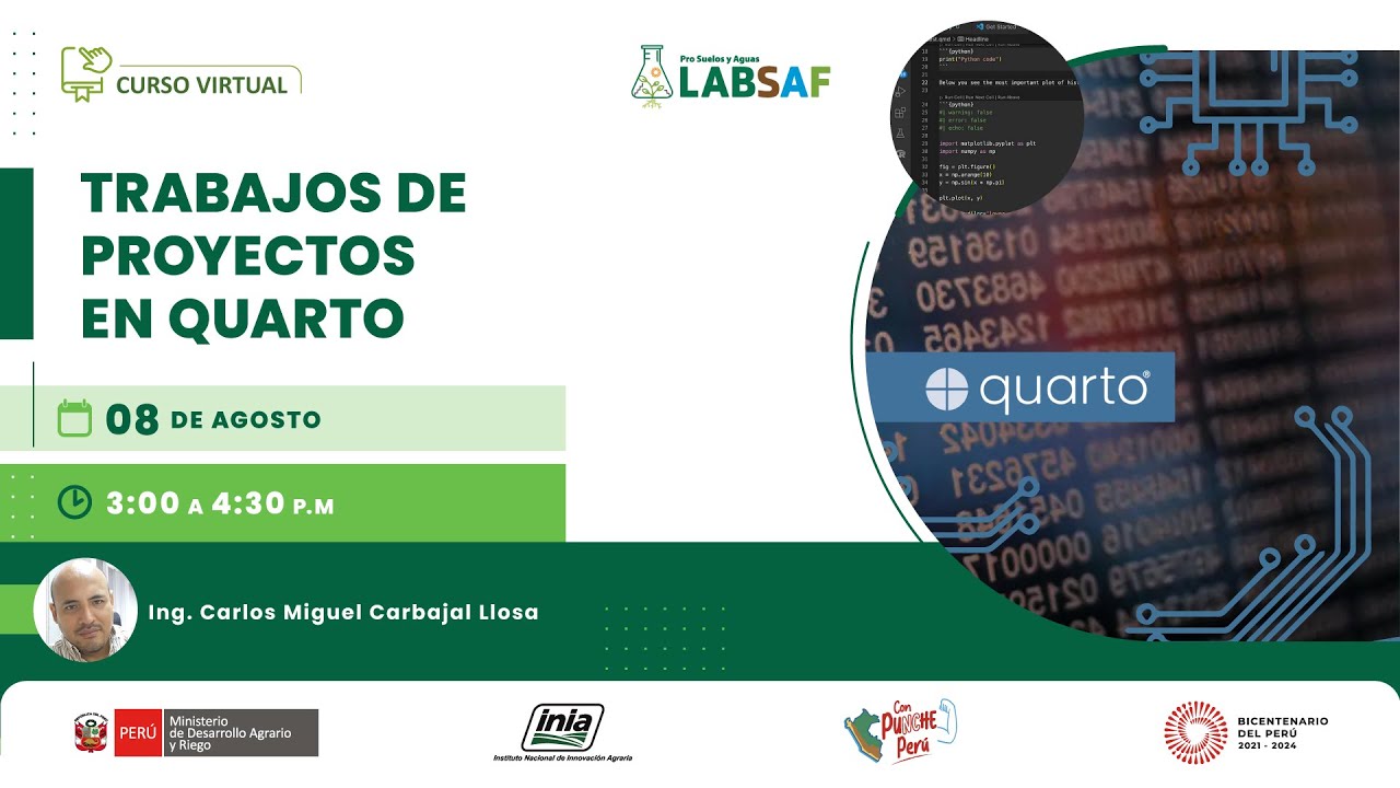 Trabajos de Proyectos en Quarto