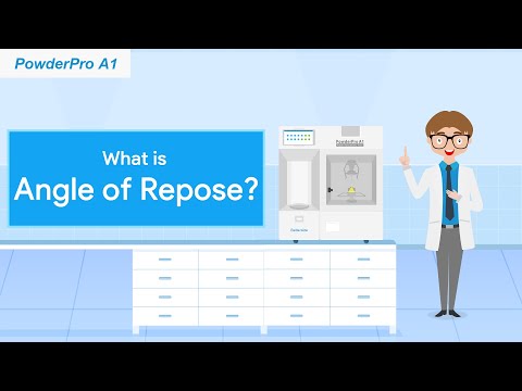 What is angle of repose? Why and how do we measure it?