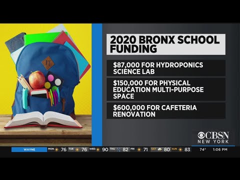 Bronx Giving $7.3 Million To 56 Schools In 2020 Budget Allocations