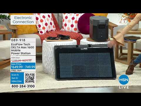 EcoFlow Tech DELTA Max 1600 Mobile Power Station with 3Y...