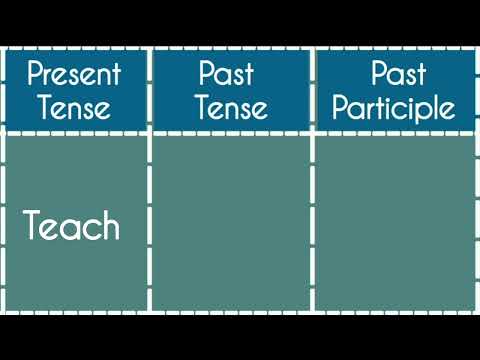 Teach -Present|Past|Past Participle Tense||Verb Forms in english v1 v2 v3