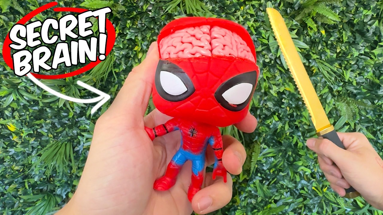 Secret Brain inside MARVEL Funkopops!