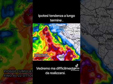 Meteo in Italia.13 Ottobre 2024 possibile peggioramento dopo il 20 di ottobre 2024 in aggiornamento.