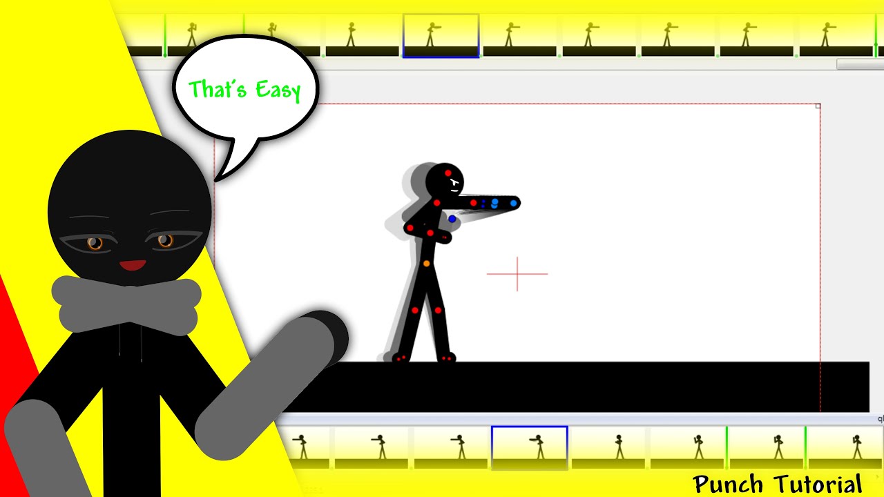punch animation tutorial + bonus fight tutorial in pivot animation | Animation tutorial