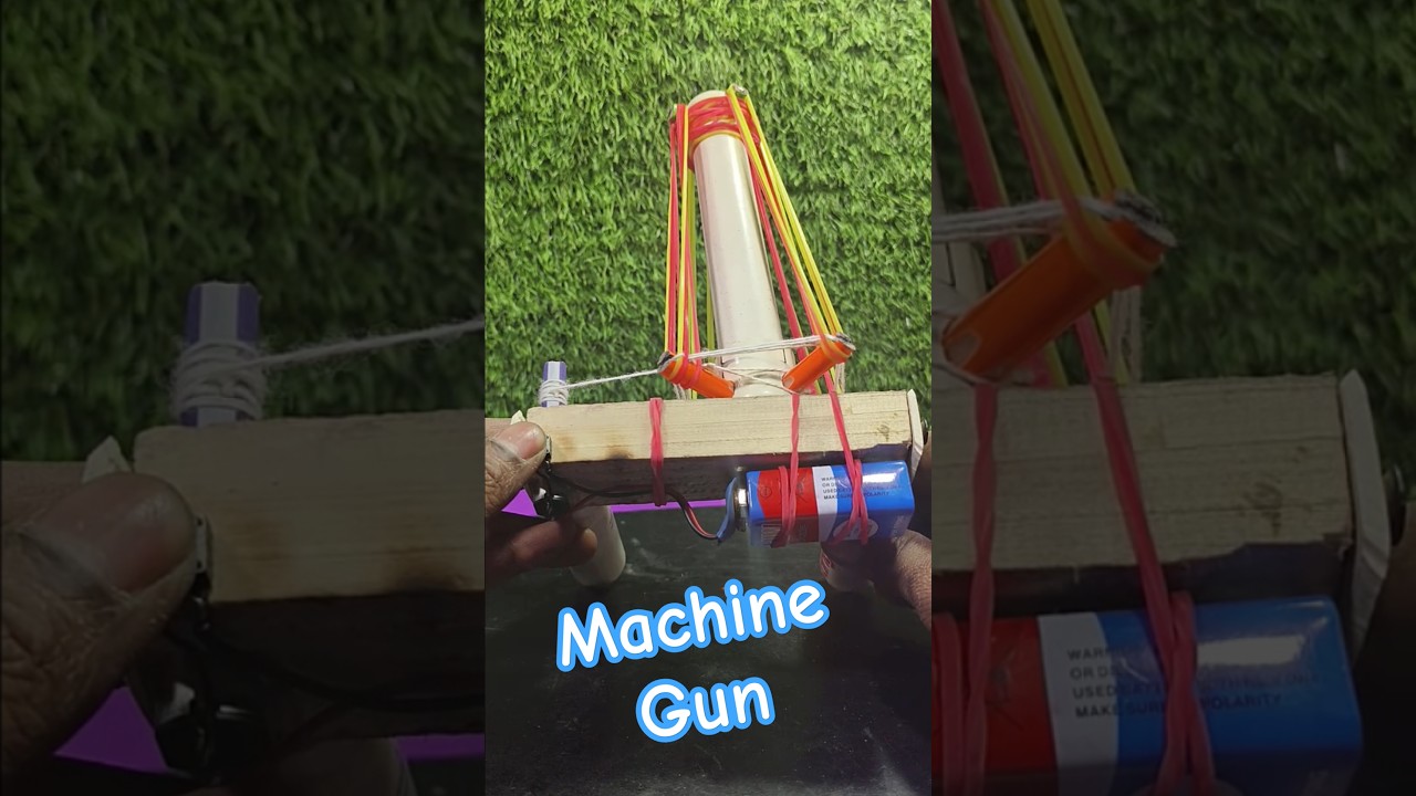 New way to make rubber shooter #craft #diy