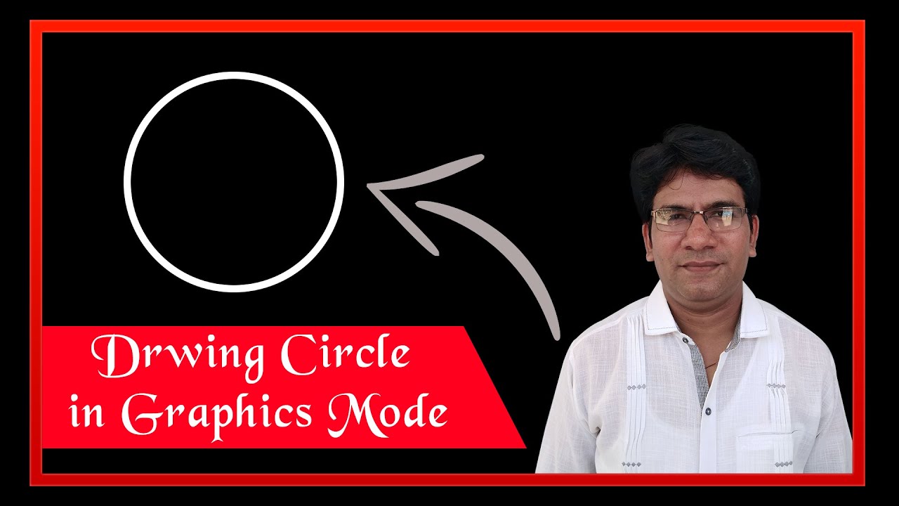 Drawing Circle in C Language