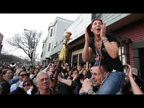 Johnny D’s bid farewell with parade in Davis Square