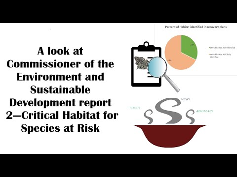 Report 2—Critical Habitat for Species at Risk