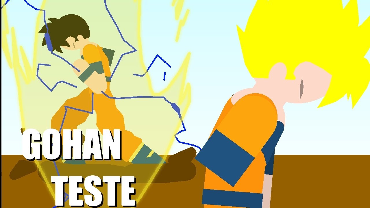 Future Gohan Test - Stick Nodes Animation