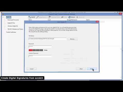 Acrobat Pro DC - Creating Digital Signatures
