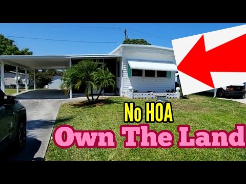 Mobile Home FOR SALE $154,900 | YOU OWN THE LAND & NO HOA | Hobe Sound Florida | Ridgeway Community
