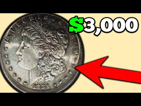 RARE 1881 Morgan Dollars Worth Money! Silver Morgan Dollar Coin Errors