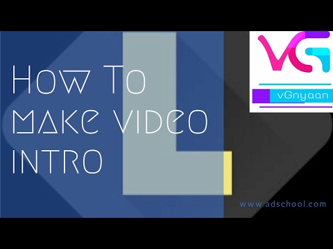Best app for making video intro for free and edit youtube videos like pro