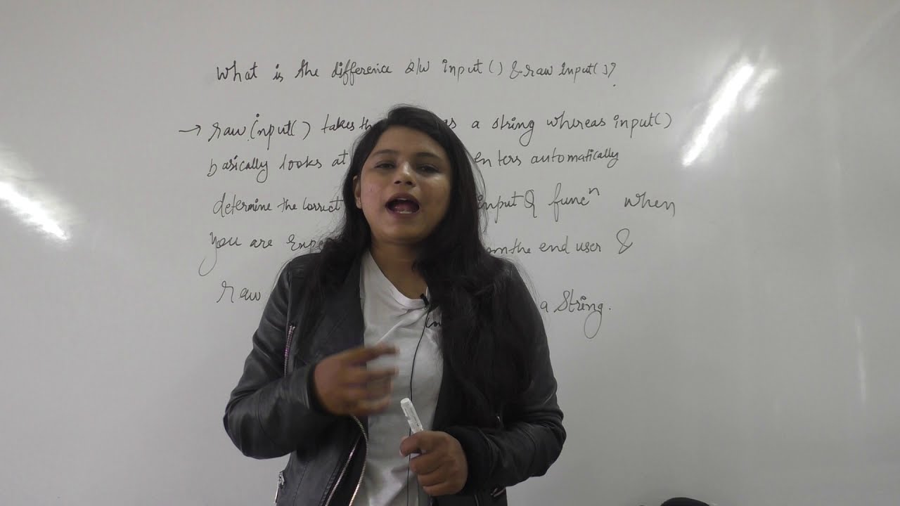 Difference between input() & raw input() in Python