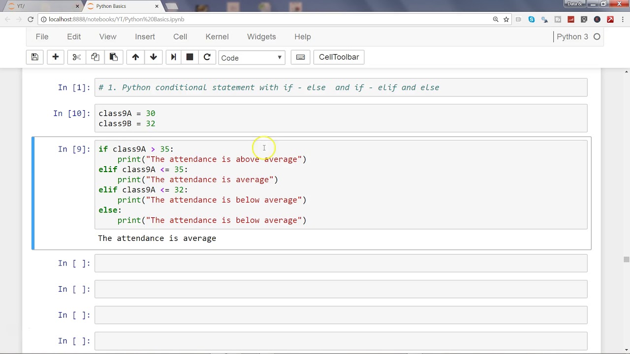 Python Conditional Statement Tutorial | Multiple conditional statements with if elif else in python
