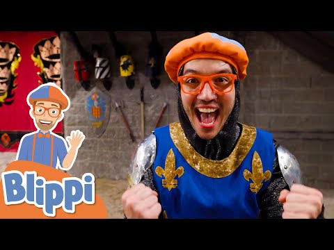 Blippi Explores A Castle! | Learn History For Kids | Educational Videos For Toddlers