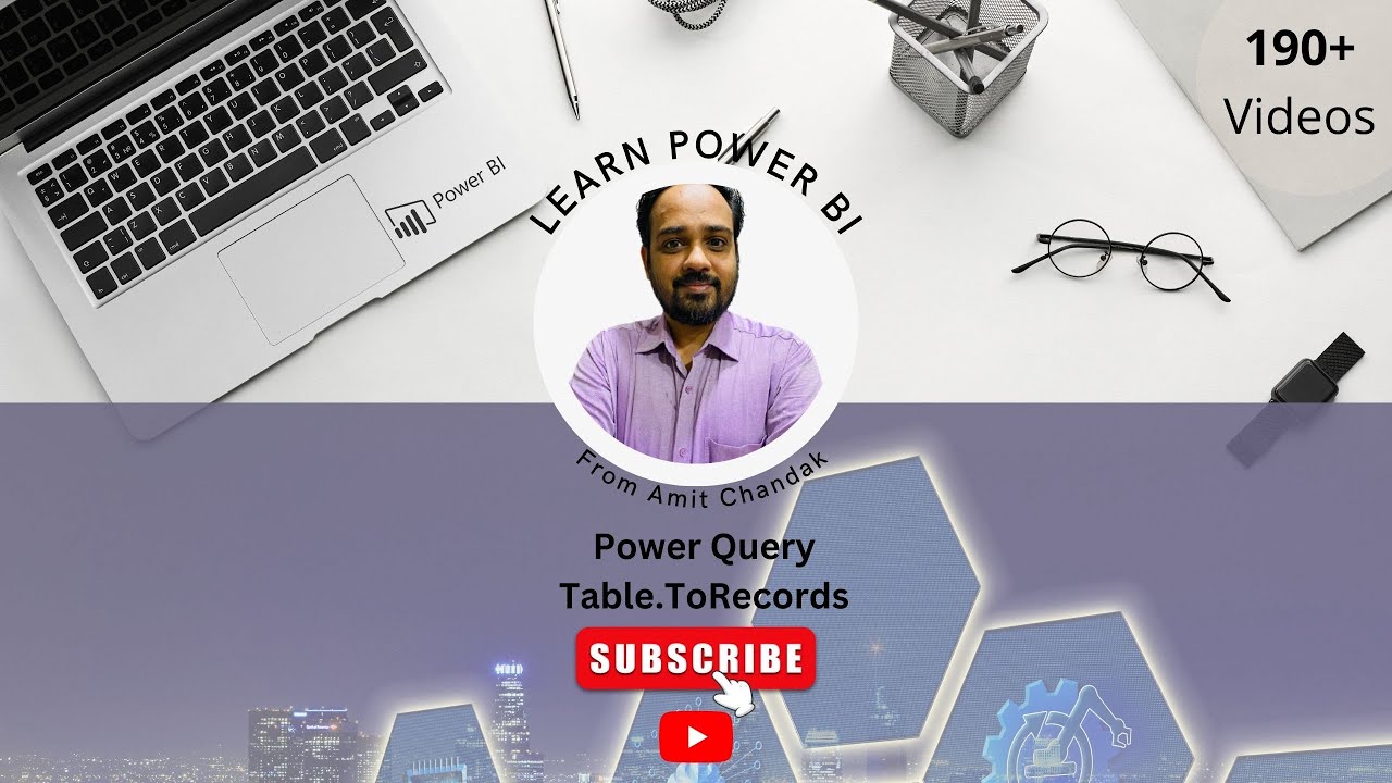 Power BI Beginners 196: Power Query Table.ToRecords