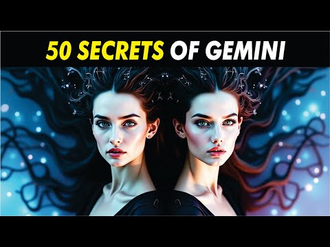 50 LITTLE KNOWN CURIOSITIES about GEMINI