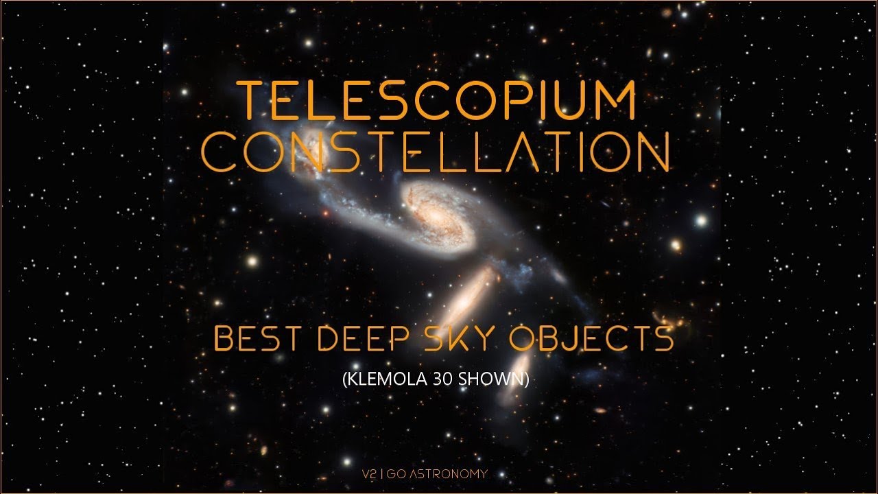 Telescopium Constellation: Best deep sky objects [v2 refresh]