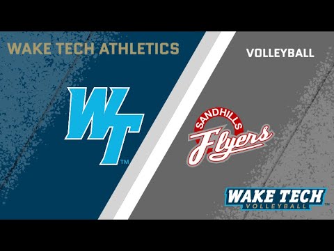 Wake Tech Volleyball vs Sandhills CC