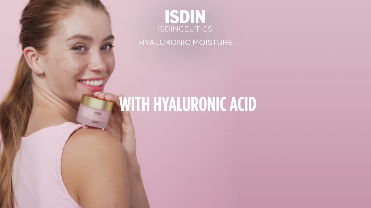 ISDIN ISDINCEUTICS Hyaluronic Moisture Hydrating Face Moisturizer for ...