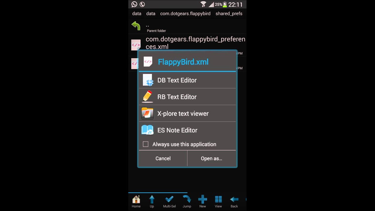 How to hack flappy bird on android (root only)