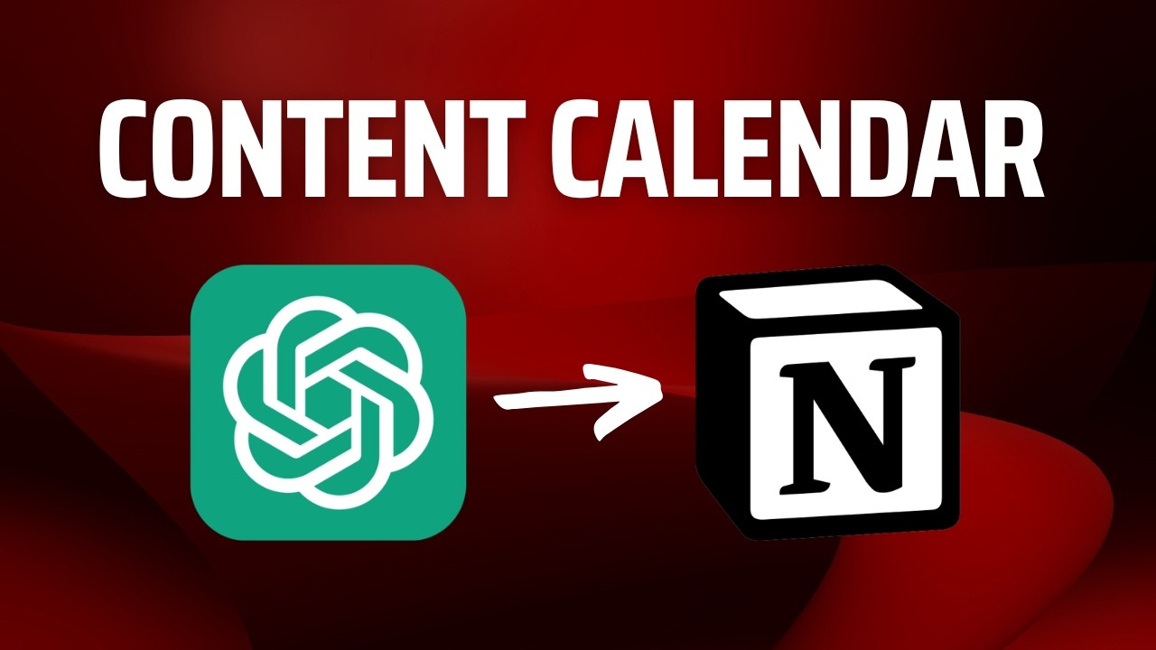 Create Content Calendar With Notion + ChatGPT