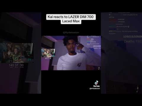 Is LAZER DIM 700 up next? Kai reacts to Laced Max π₯ #viral #explore #kaicenat #lazerdim700