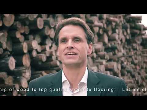 Factory tour: laminate production at Kronospan Lampertswalde, Germany