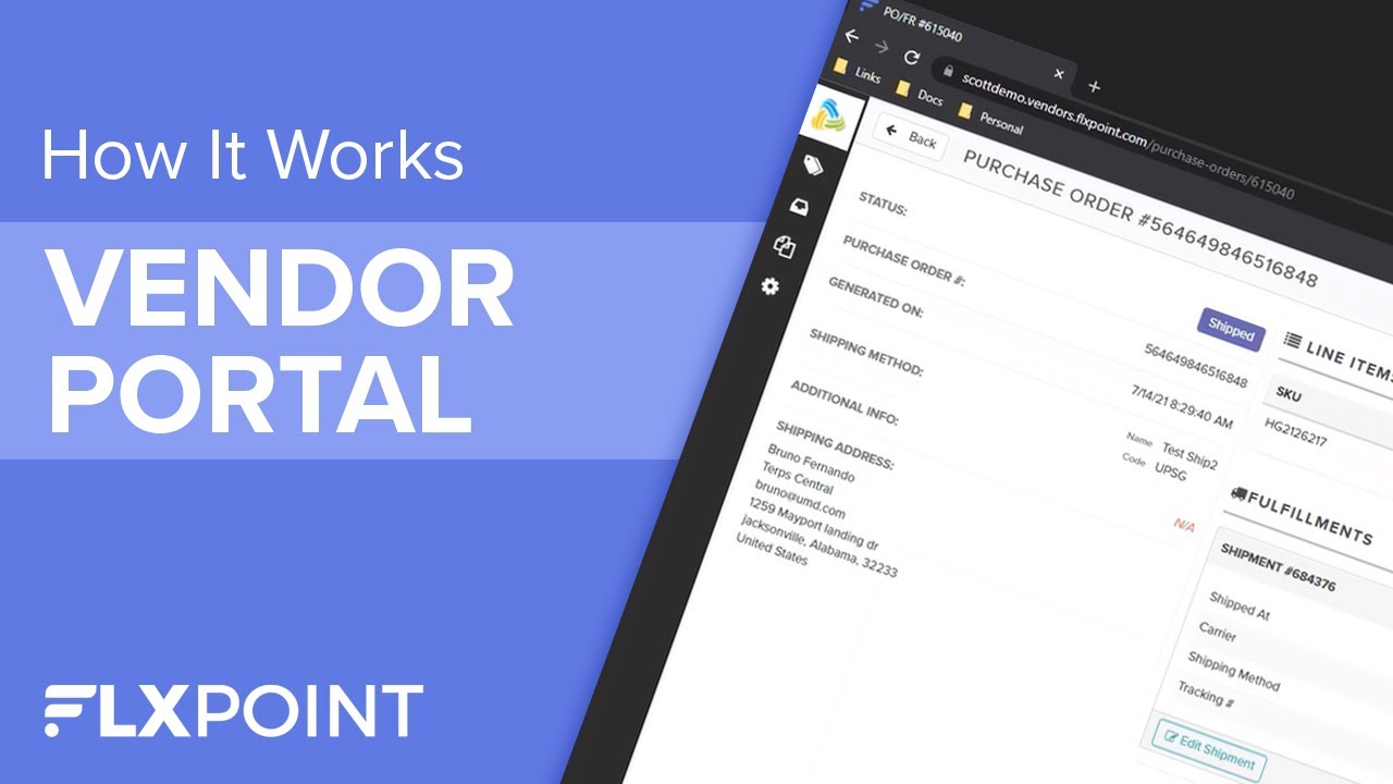 How it Works:  Flxpoint Vendor Portal
