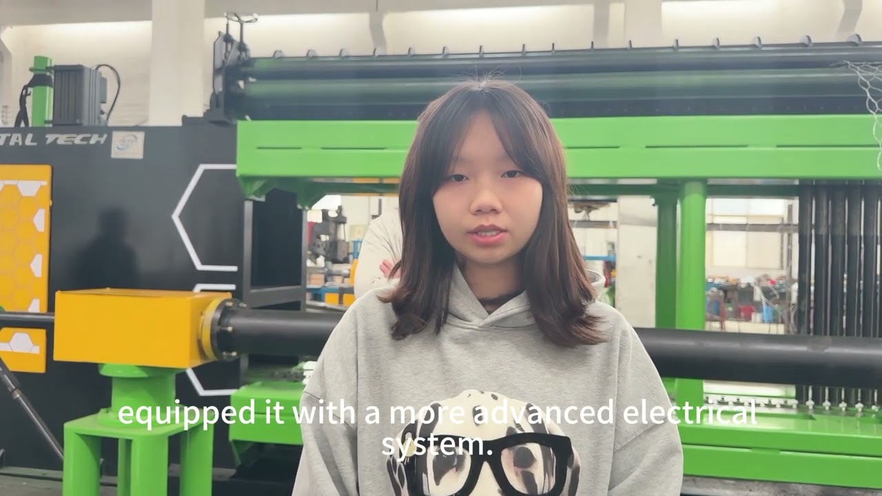 Metal Tech Servo Gabion Machine， High speed gabion mesh machine，Gabion production line