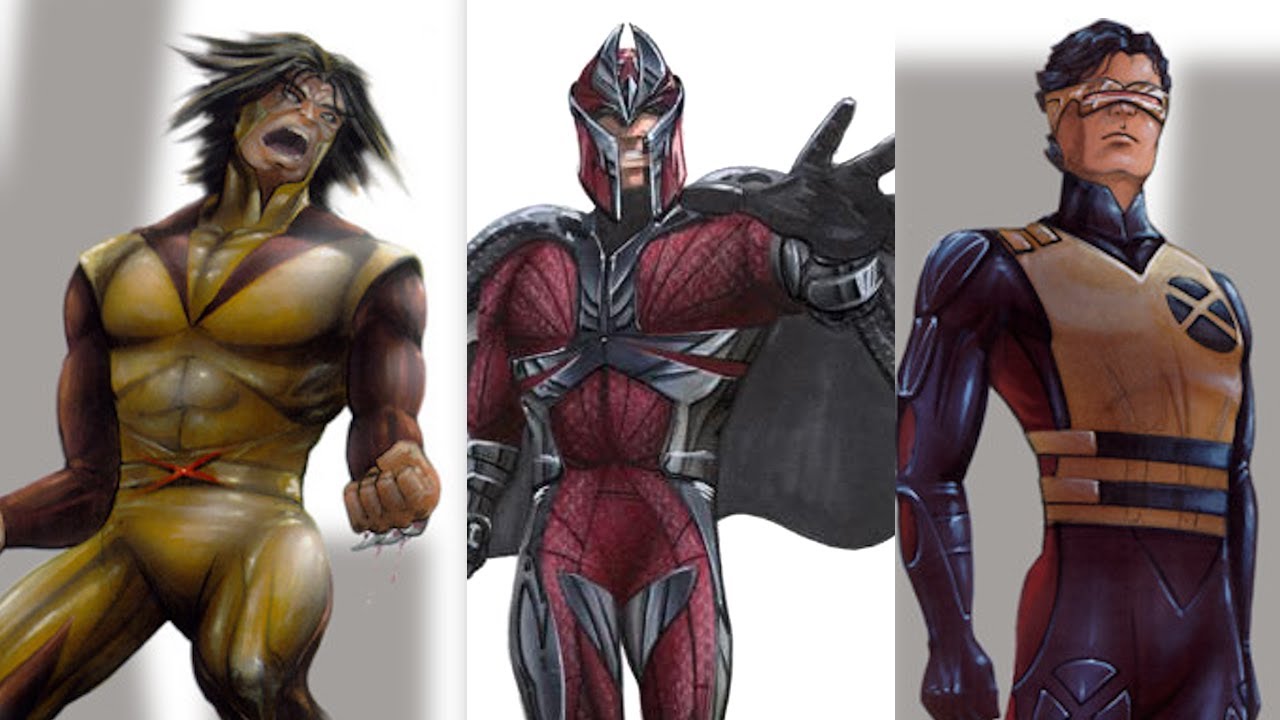 Exploring unused X Men (2000) concept arts
