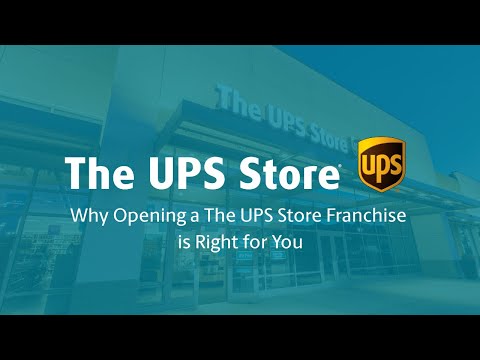 Why Opening a The UPS Store Franchise is Right for You