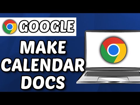 How to Create a Calendar in Google Docs (2025)