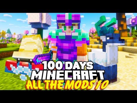 100 Days of All The Mods 10 in Minecraft [FULL MOVIE]