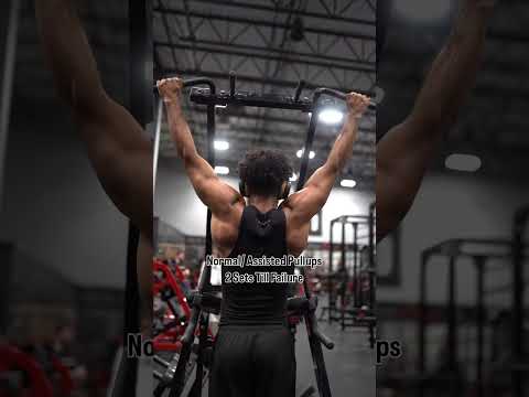 Full Back + Shoulder Day for Growth. #gym #motivation #fitness #back #workout