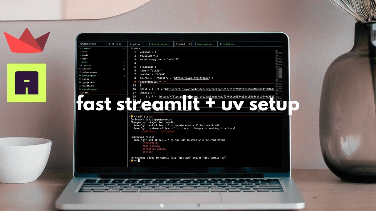 5 Minute Streamlit Project Setup with uv