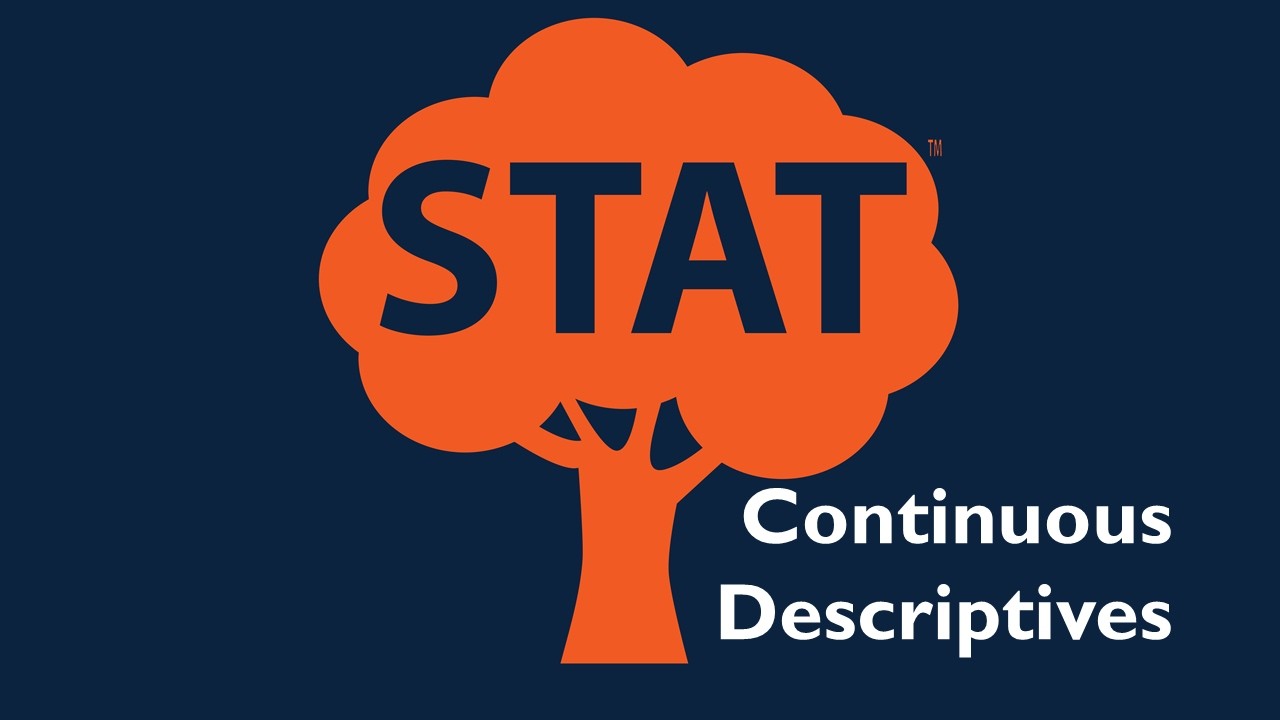 Means and Standard Deviations using Python