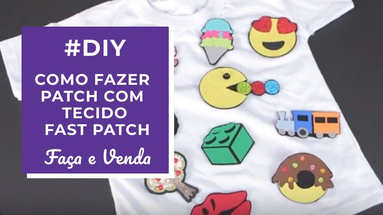 DIY | COMO FAZER PATCH COM TECIDO FAST PATCH