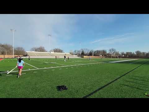 Aaliyah basehit in practice.