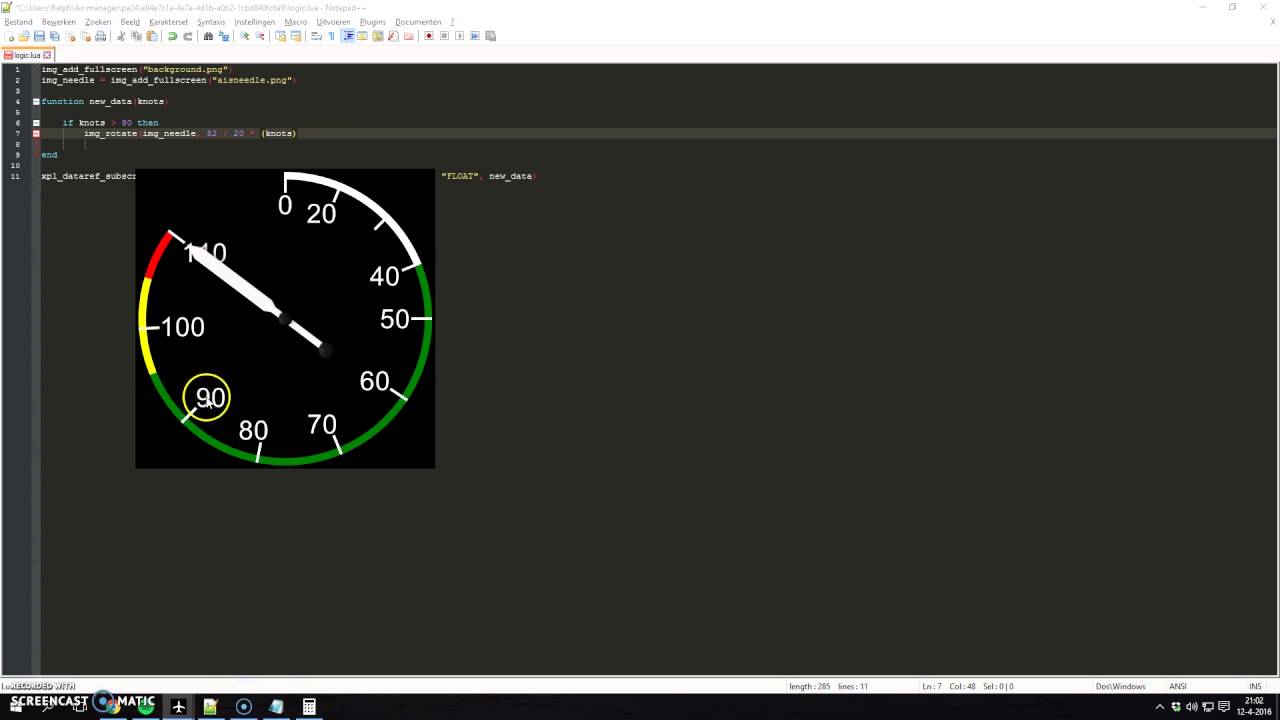 How to code a nonlinear gauge