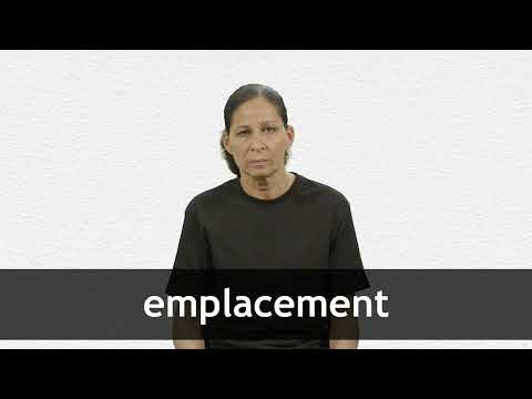 English Translation of “EMPLACEMENT” | Collins French-English Dictionary