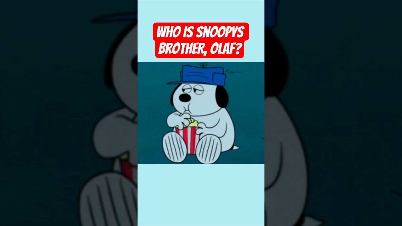 Who is Olaf? #Peanuts #CharlieBrown #Cartoons