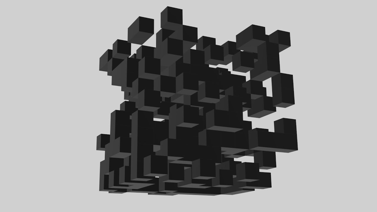 Generative Art - Tutorial - Generate random cubes
