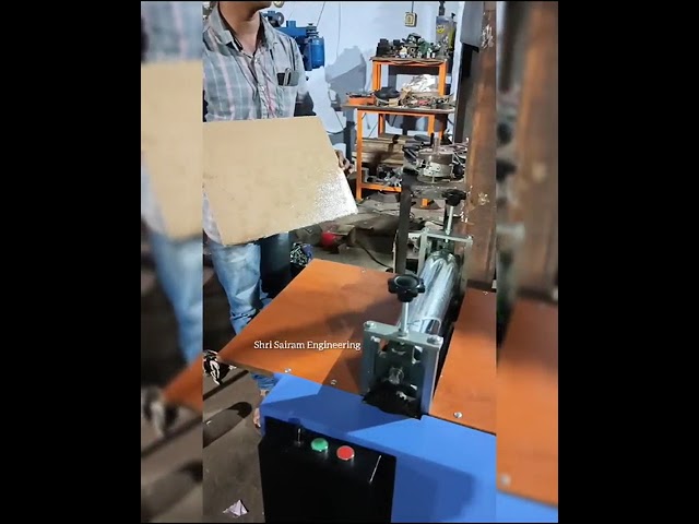 Gluing Machine - Paper bag Gluing Machine with powder coated Frame ...