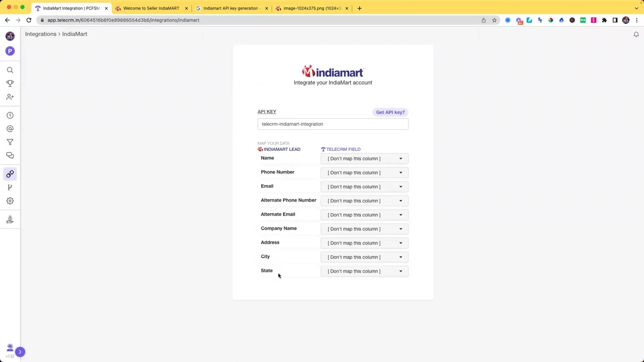 How to Integrate Indiamart with telecrm | Capture Indiamart leads