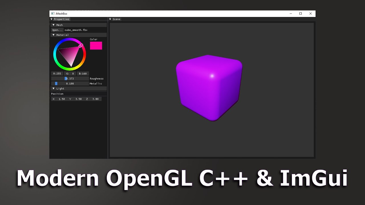 Modern OpenGL C++ & ImGui : Introduction