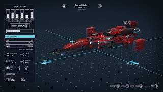 Starfield - Swordfish Ship Building Guide - Cowboy Bebop at Starfield ...